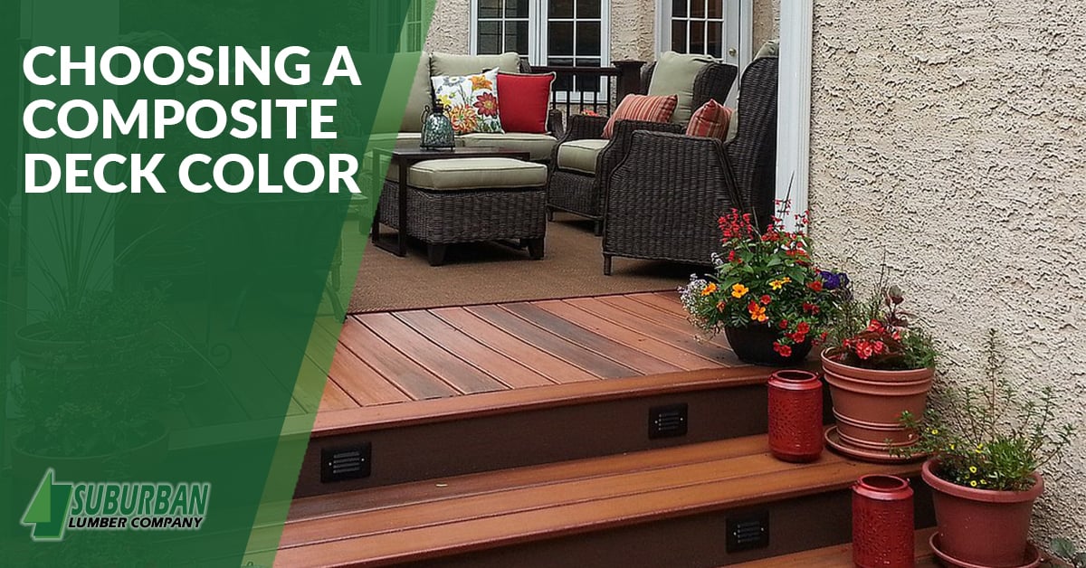 Choosing A Composite Deck Color | Suburban Lumber